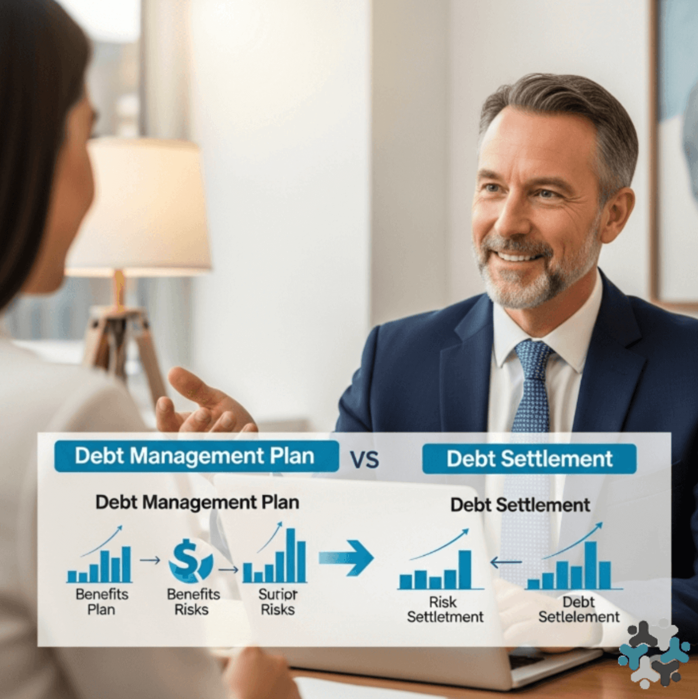 Debt management plan vs debt settlement: Which is right?